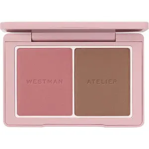 WESTMAN ATELIER Baby Cheeks + Face Trace Sculpting Powder Duo Petal/ Biscuit