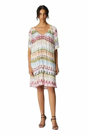Missoni Short Sleeve Coverups