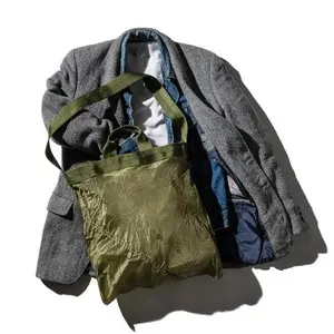 PUEBCO Vintage Parachute 2-way Bag - Olive