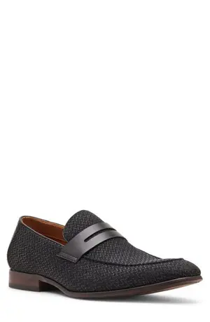 Steve Madden Jules Herringbone Penny Loafer