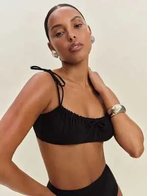 REFORMATION Kahiwa Bikini Top
