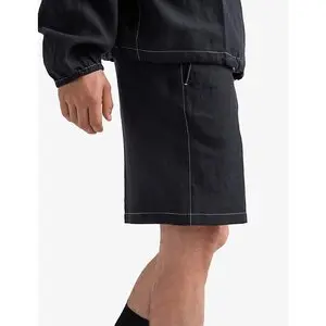 Prada Tailored Linen Bermuda Shorts