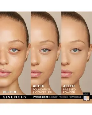 Givenchy Prisme Libre Ultra Blurring & Color Correcting Pressed Powder - - Mousseline Acidulée