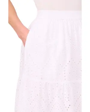 CECE DUPRAZ Tiered Circle Midi Skirt