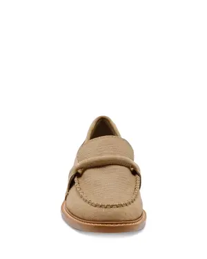 Free People Bedford Loafer Flats - Oiled Silt