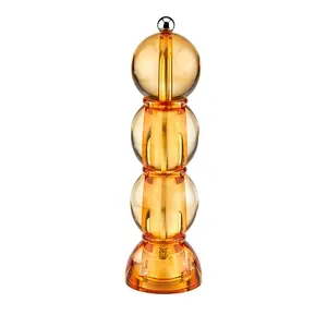 ADDISON ROSS Icy Bobbin Salt Or Pepper Mill Grinder - Amber