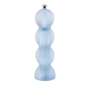 ADDISON ROSS Frosty Bobbin Salt Or Pepper Mill Grinder Blue