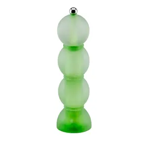 ADDISON ROSS Frosty Bobbin Salt Or Pepper Mill Grinder - Green