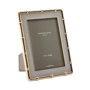 ADDISON ROSS Bamboo Photo Frame, 5 X 7 - Chiffon
