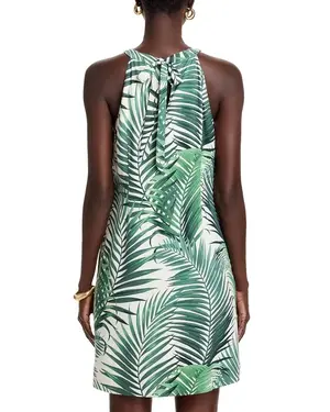Tommy Bahama Leaf Of Luxury Halter Mini Dress