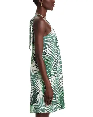 Tommy Bahama Leaf Of Luxury Halter Mini Dress