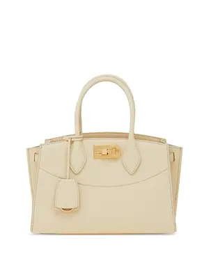 FERRAGAMO Studio Handbag - Mascarpone