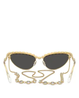 SWAROVSKI Cat Eye Sunglasses, 59mm