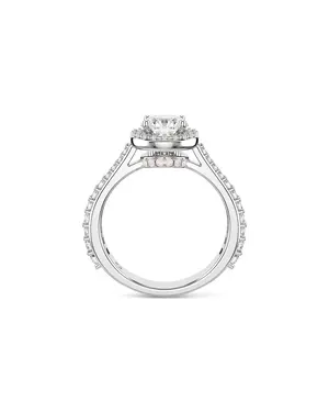 SWAROVSKI Una Crystal Halo Ring - Silver