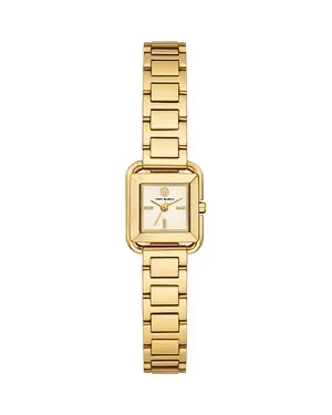 Tory Burch Small Kira Square Watch - Gold/gold
