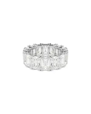 SWAROVSKI Matrix Crystal Eternity Band Ring - White