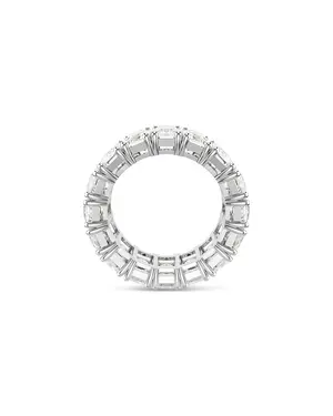 SWAROVSKI Matrix Crystal Eternity Band Ring - White