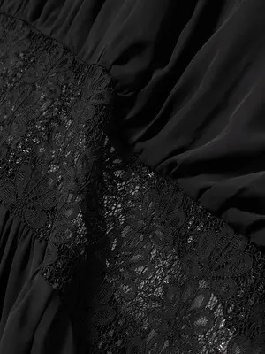 DIMA AYAD One-shoulder Draped Gown