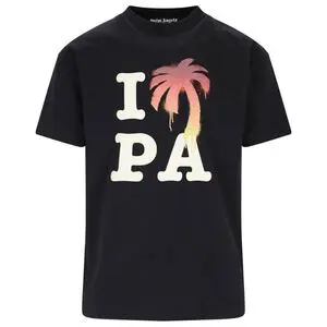 Palm Angels I Love Pa Logo T-shirt - Black
