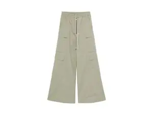 Rick Owens Heavy Cotton Poplin Cargobelas - Celadon
