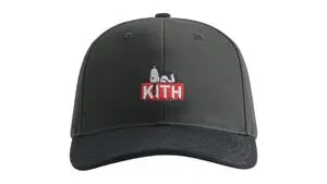 Kith X Peanuts 75 Twill Aaron Cap - Black