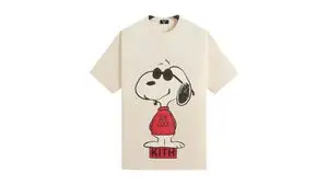 Kith X Peanuts Joe Cool Vintage Tee Shirt - Sandrift