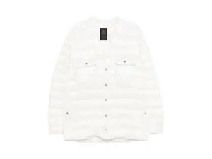 Rick Owens X Moncler Woven Outershirt - Milk