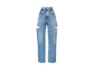 MAISON MARGIELA 5 Pocket Slash Detail Jeans - Blue