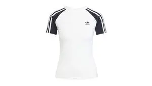 Adidas Adicolor 3-stripes Raglan Slim T-shirt - White/black