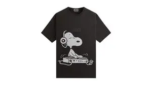 Kith X Peanuts Snoopy Dj Vintage Tee Shirt
