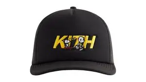 Kith X Peanuts 75 Nolan Trucker Cap - Black