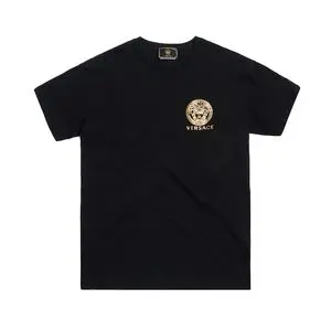 Kith X Versace Mini Medusa Tee Shirt Black/gold
