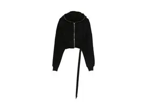 Rick Owens Collage Gimp Hoodie - Black