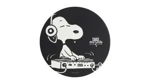 Kith X Peanuts Dj Snoopy Slip Mat - Black