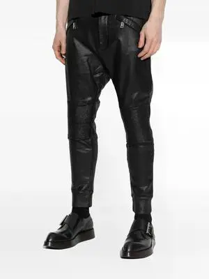Dsquared2 Tapered Waxed Trousers