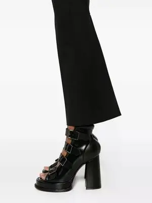 Alexander McQueen Pressed-crease Trousers