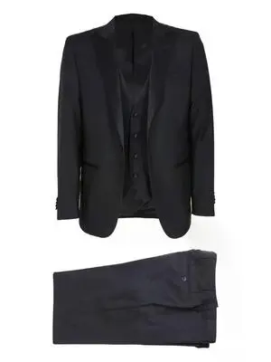 Corneliani Single Breasted Suit - Blue
