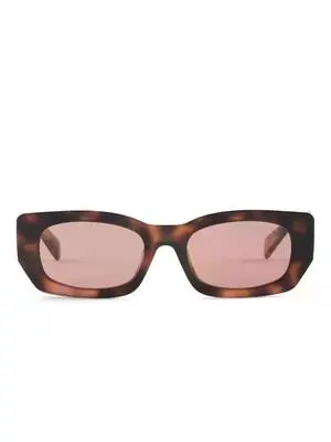 Prada Rectangle-frame Sunglasses - Brown