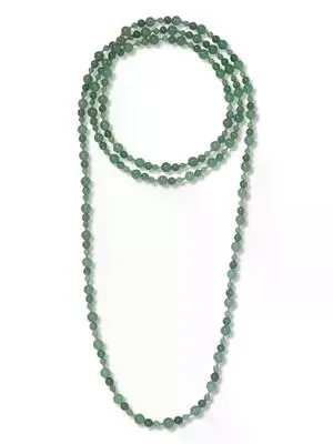 JENNIFER BEHR Veda Layered Necklace - Green