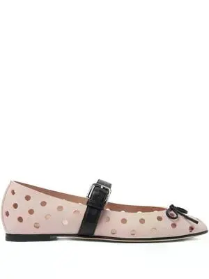 SCAROSSO Marion Ballerina Shoes - Pink