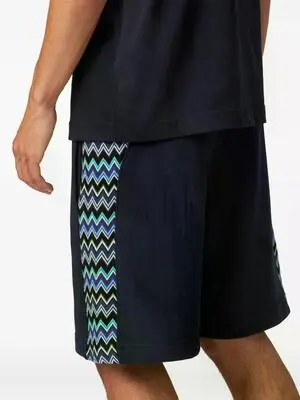 Missoni Zigzag-pattern Shorts - Blue