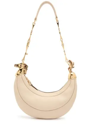 Chloé Chain Horse Shoulder Bag - Ivory