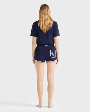 Vilebrequin Terry Lounge Shorts - Blue