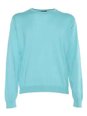 PHI FDL Girocoll Crewneck Sweater - Blue