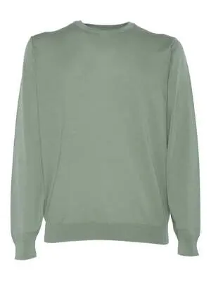PHI FDL Long Sleeve Crewneck Sweater - Green