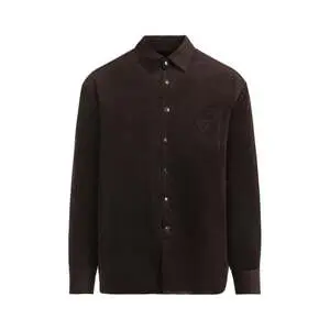 Prada Prada Cotton Shirt Brown