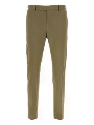 PT TORINO Straight-leg Trousers - Green