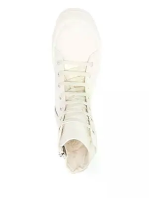 Rick Owens Leather High-top Sneakers