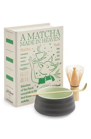 PRINTWORKS X Café Kitsuné Matcha Tools Set