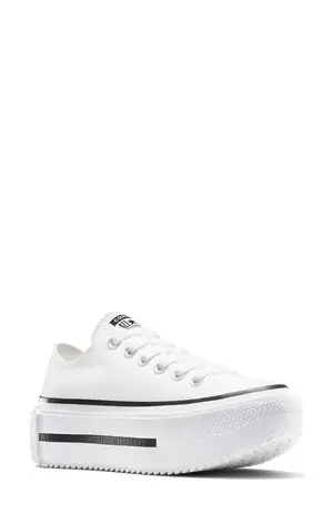 Converse Black White Platform